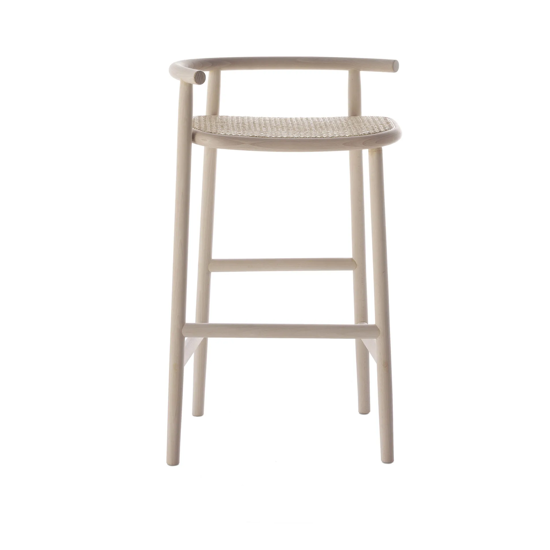 Buy Single Curve Barstool from Gebruder Thonet Vienna NO GA