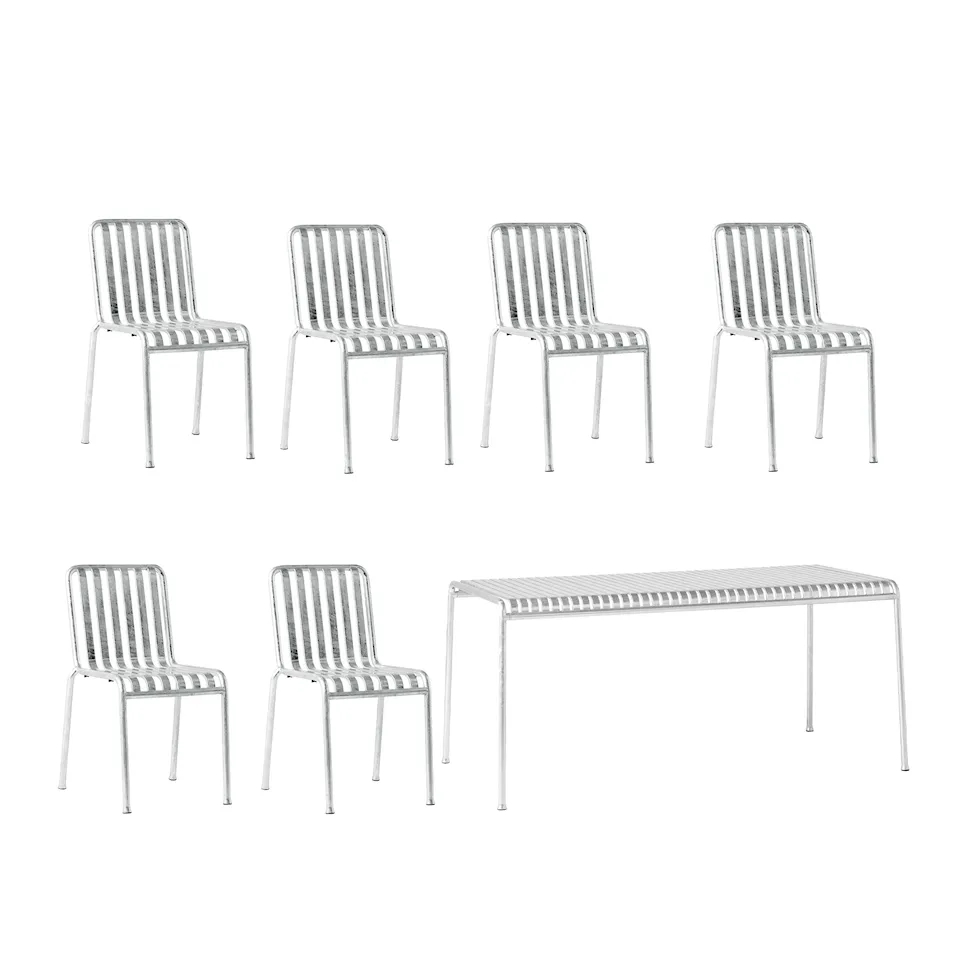 Kjøp Palissade Park Dining Bench - Set of Two fra HAY ...